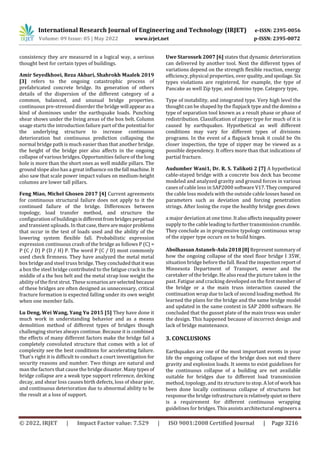 A Review on Progressive Collapse of the Bridge | PDF