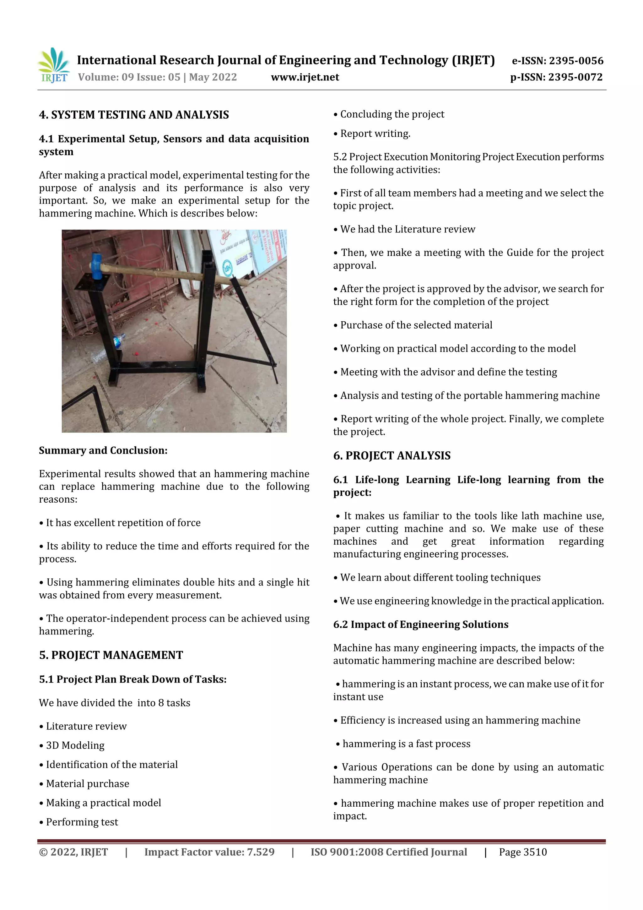 FORGING HAMMER | PDF