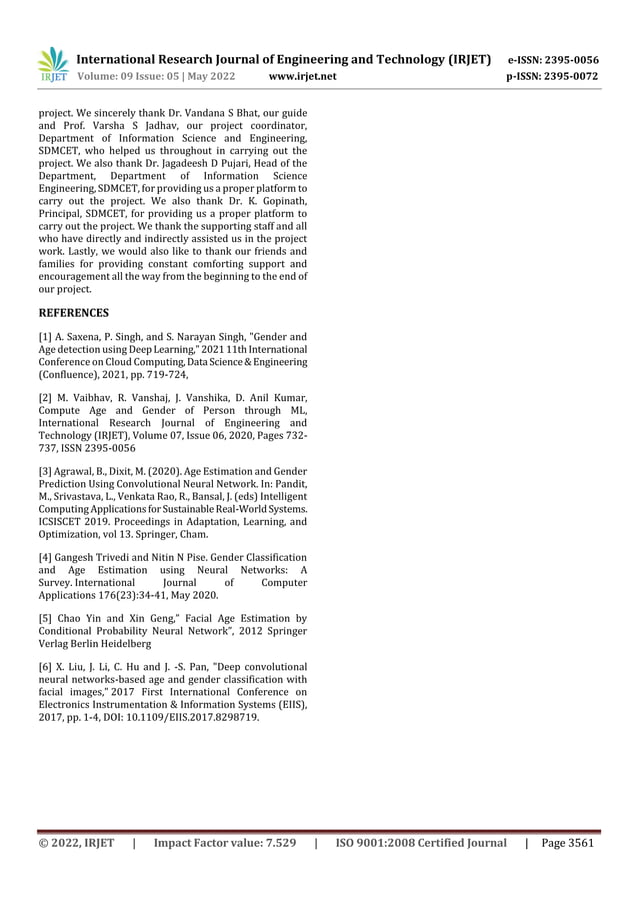 A Survey on different techniques used for age and gender classification ...