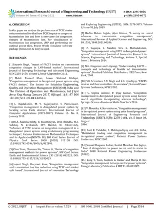 Congestion Management in Deregulated Power System by Using FACTS ...