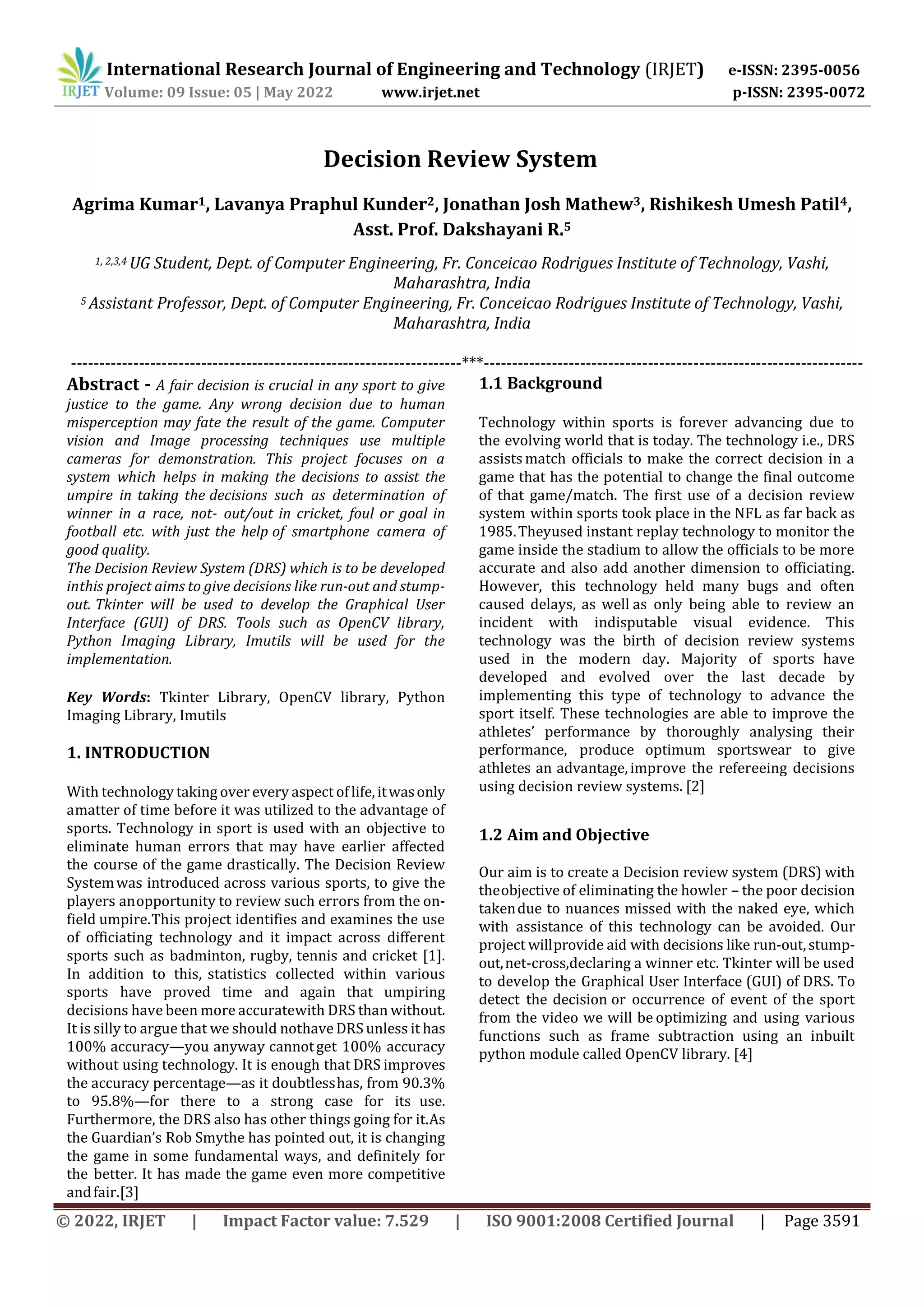 Decision Review System | PDF