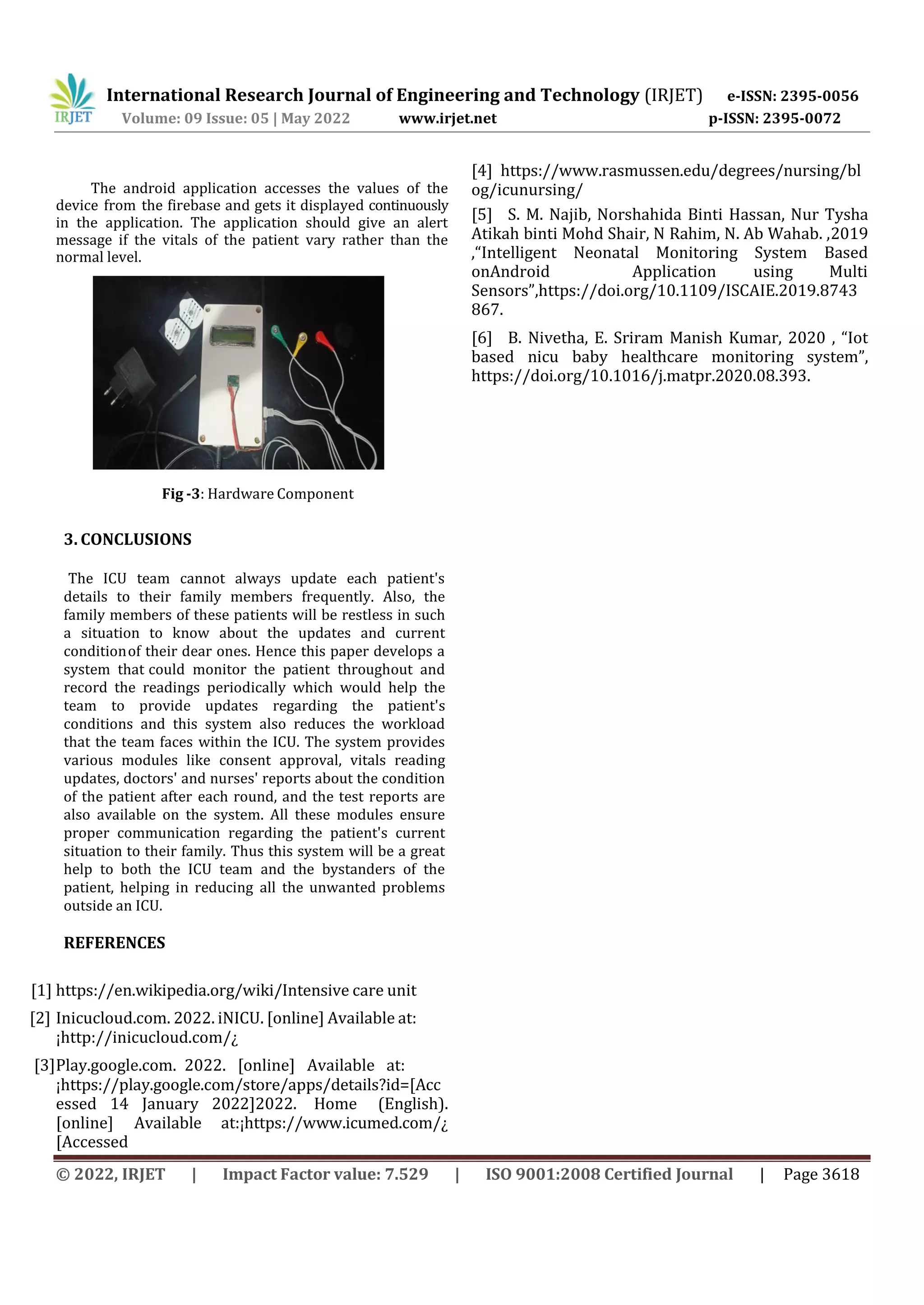 ICU MANAGEMENT SYSTEM | PDF