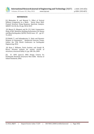 SEISMIC ANALYSIS AND DESIGN OF MULTI-STOREY BUILDING IN STAAD PRO FOR ...