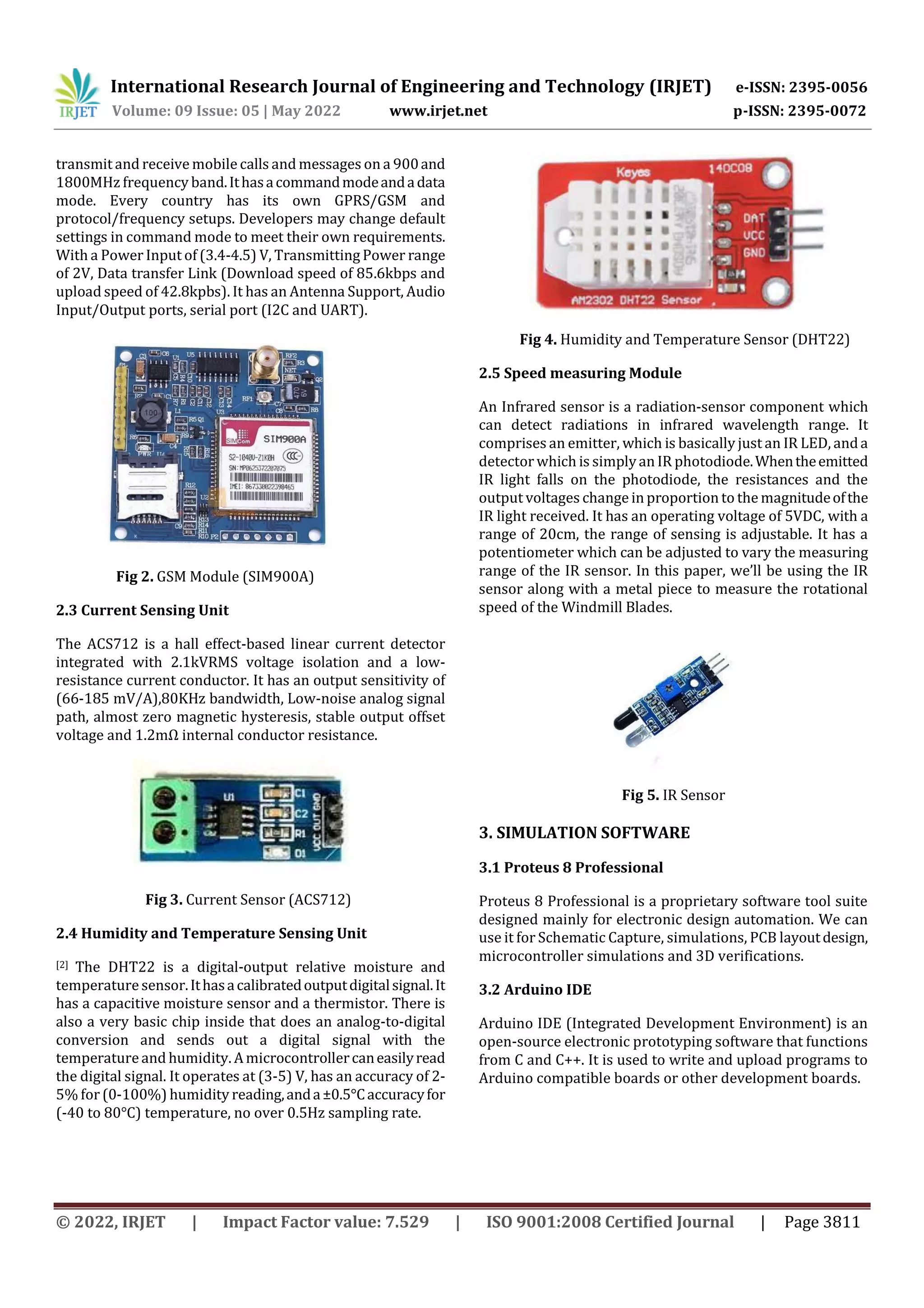 Development of Smart system for Monitoring Windmill | PDF