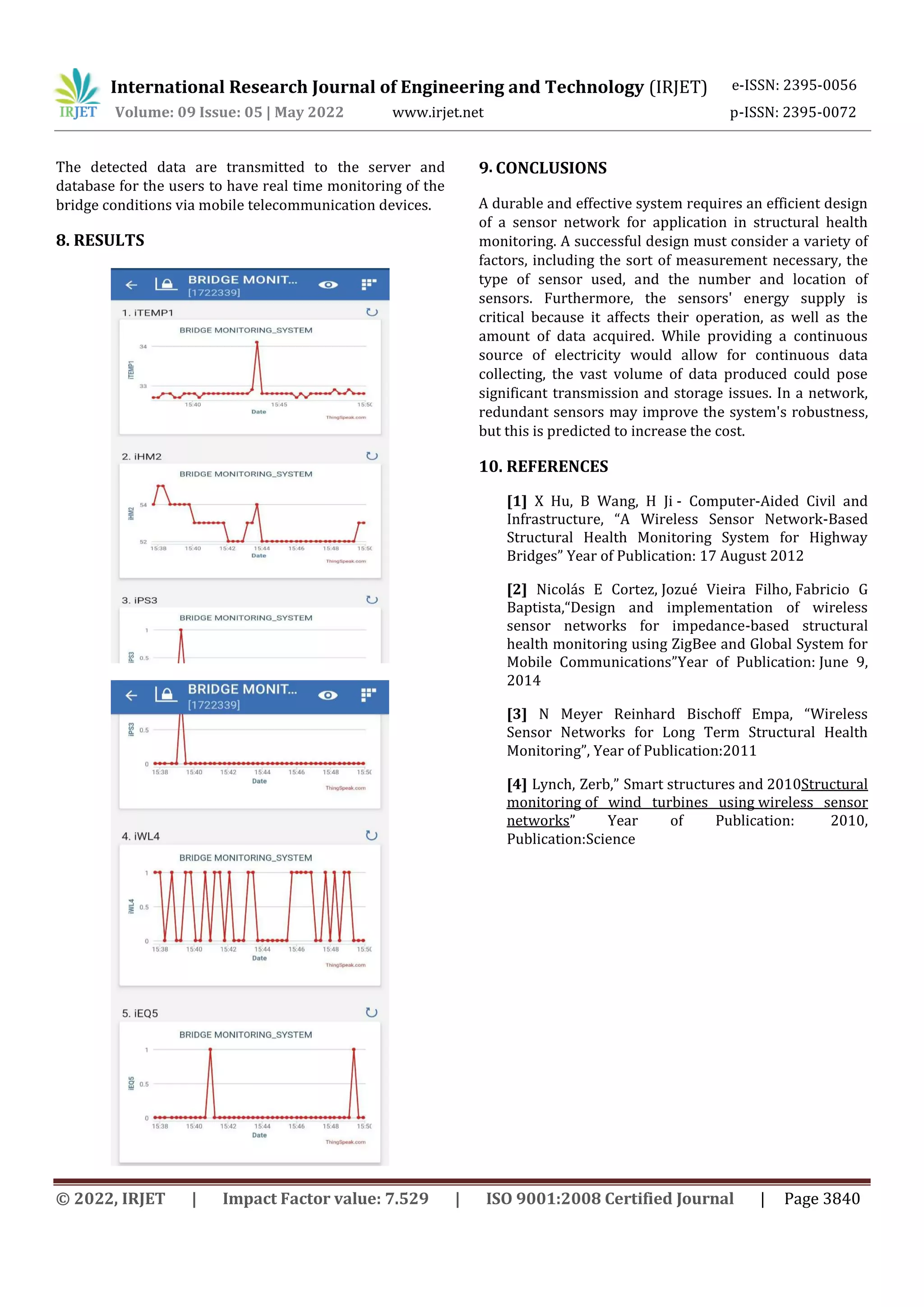 Autonomous sensor nodes for Structural Health Monitoring of bridges | PDF | Internet of Things ...