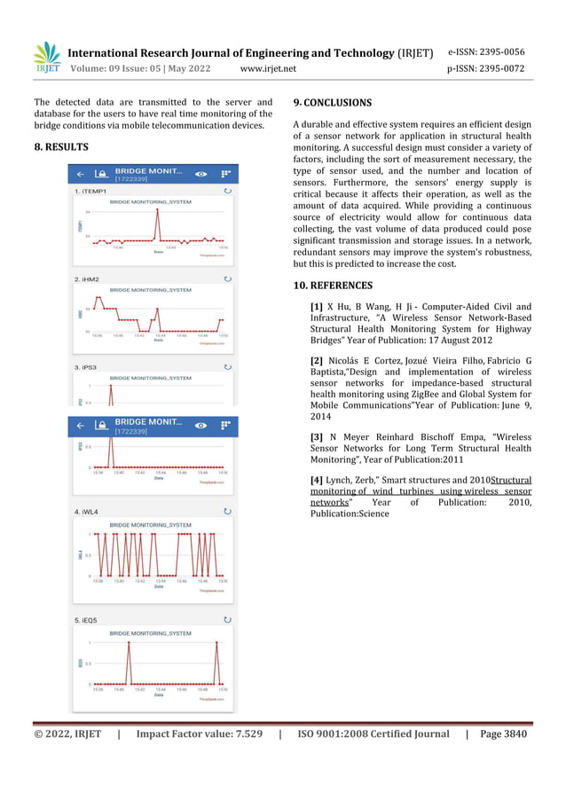 Autonomous sensor nodes for Structural Health Monitoring of bridges | PDF | Internet of Things ...