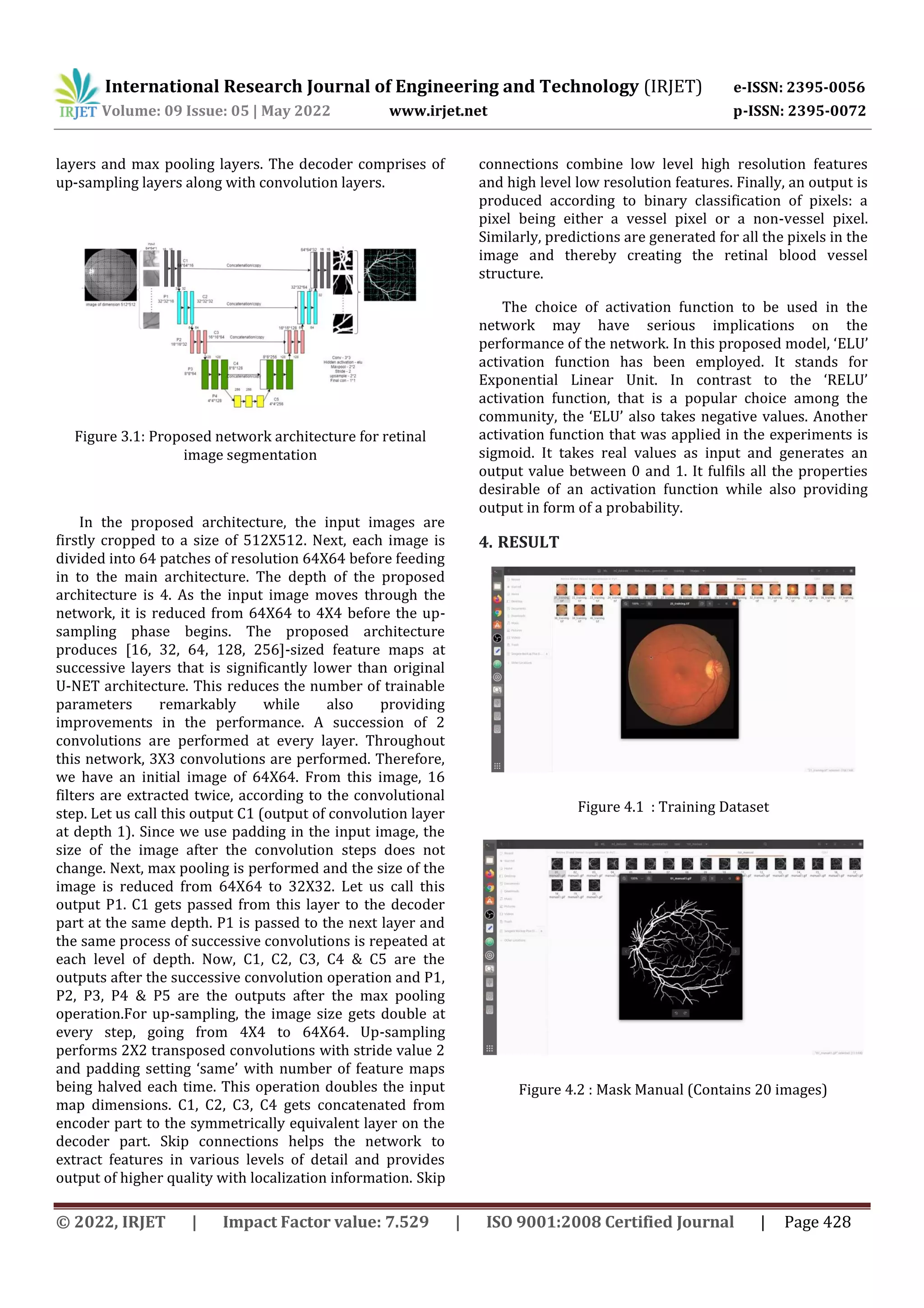 Retinal Vessel Segmentation in U-Net Using Deep Learning | PDF | Eye and Vision Conditions ...