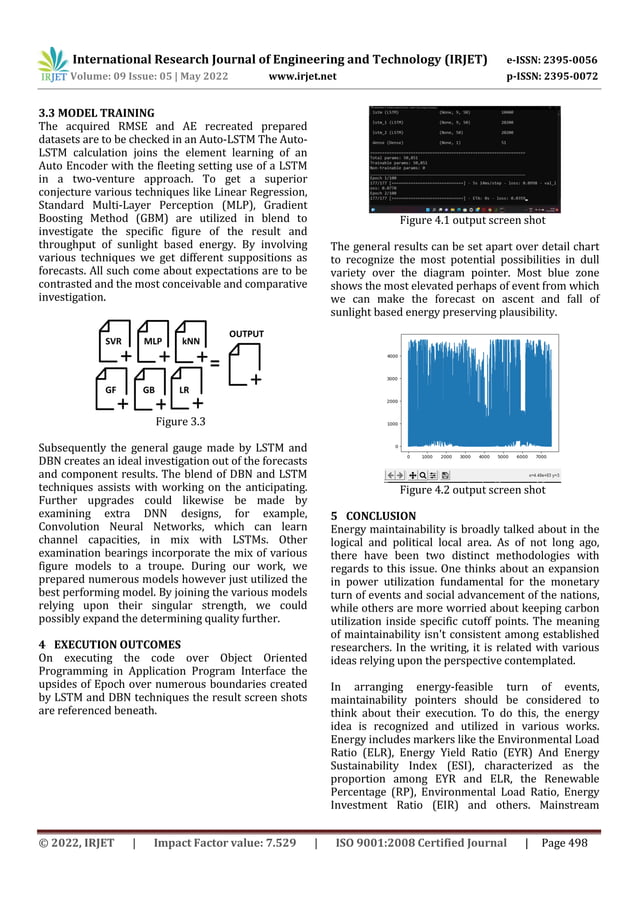 Forecasting Solar Power by LSTM & DBN Techniques using ML | PDF | Power and Energy Industry ...