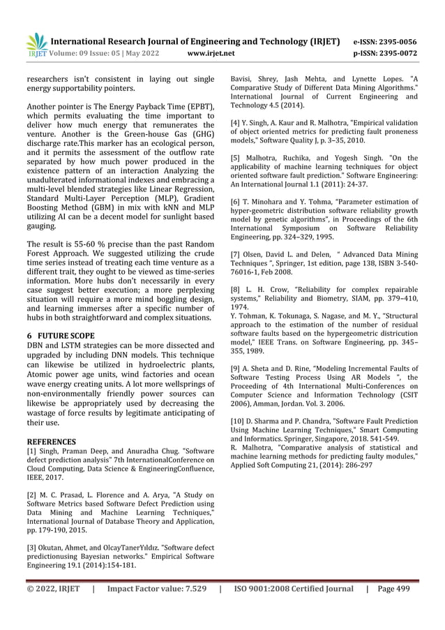 Forecasting Solar Power By Lstm And Dbn Techniques Using Ml Pdf Power