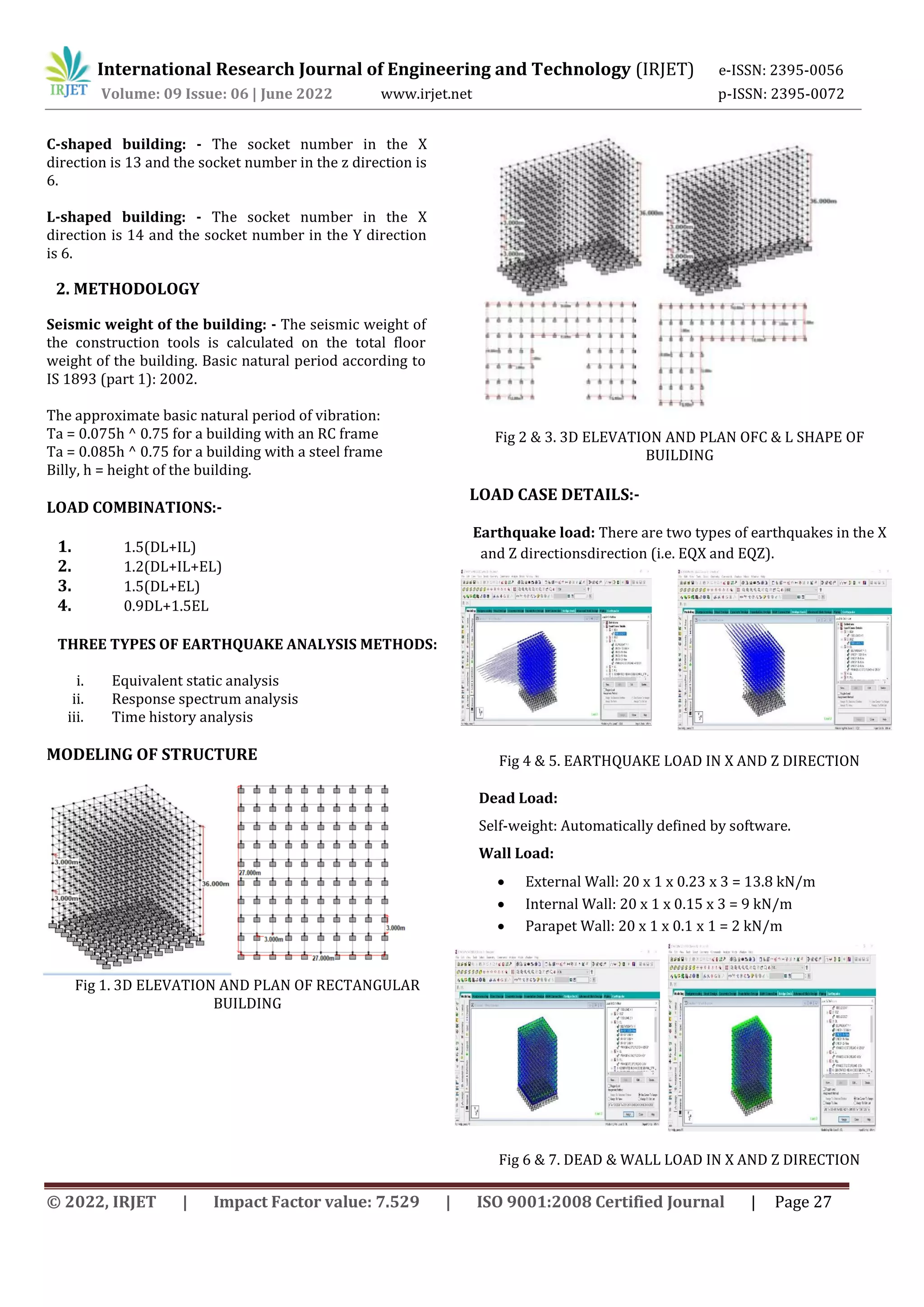 COMPARISON OF ANALYSIS AND DESIGN OF REGULAR AND IRREGULAR ...