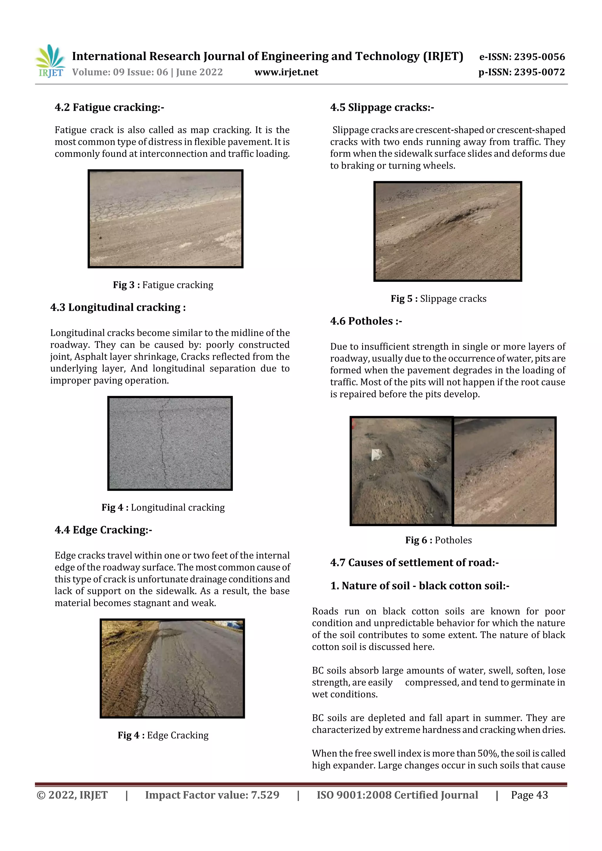 Settlement of flexible pavement of Sangli-Islampur road- A case study | PDF
