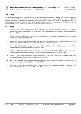 DEM GENERATION AND RIVER ANALYSIS USING HEC-RAS MODEL, HARIDWAR ...