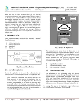 Data De-Duplication Engine for Efficient Storage Management | PDF | Data Storage and Warehousing ...