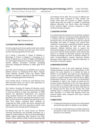 Diabetes Disease Prediction Using Machine Learning Algorithms | PDF