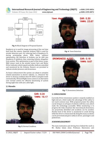 Driver Drowsiness Detection System for Accident Prevention | PDF ...