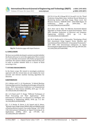 FLOOD FORECASTING USING MACHINE LEARNING ALGORITHM | PDF