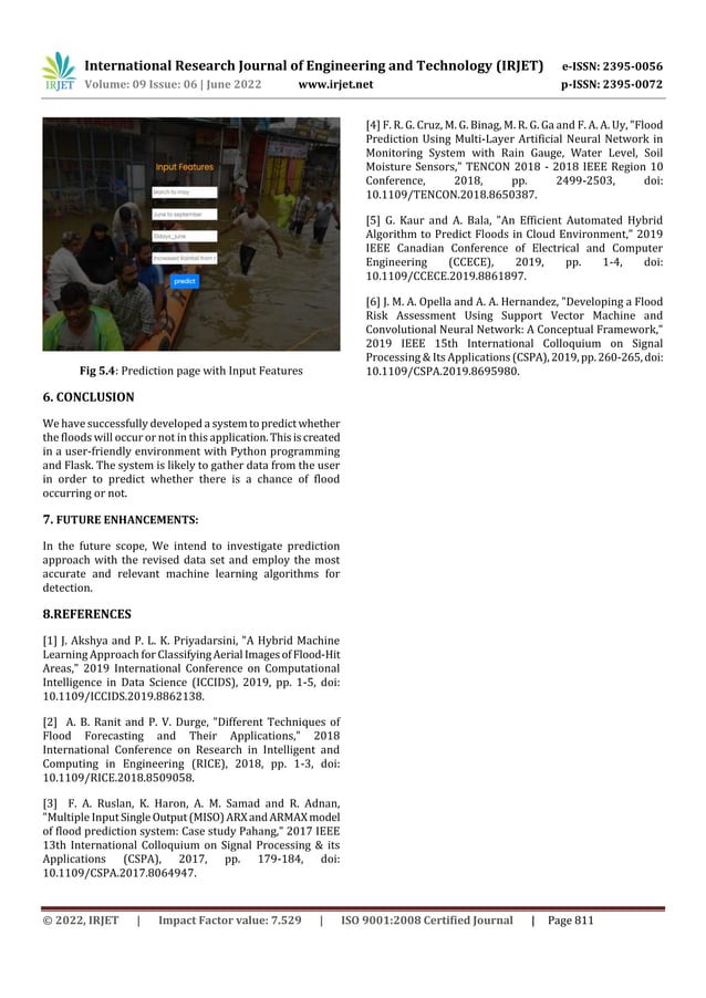 FLOOD FORECASTING USING MACHINE LEARNING ALGORITHM | PDF FLOOD FORECASTING USING MACHINE LEARNING ALGORITHM | PDF