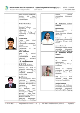 Review Paper for floodplain mapping with applications of HEC-HMS, HEC ...
