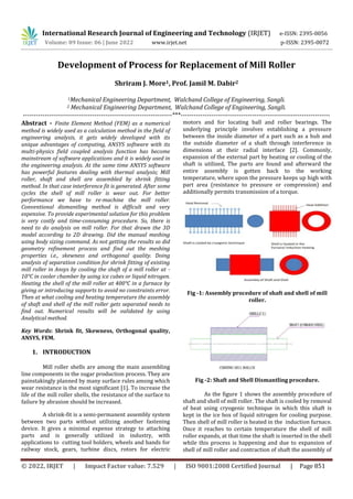 Development of Process for Replacement of Mill Roller | PDF