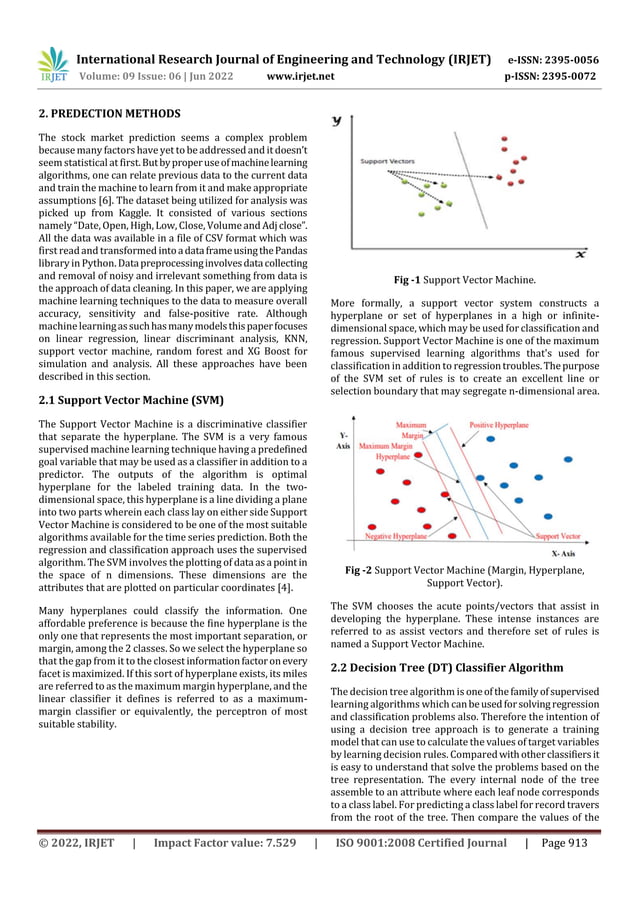 Performance Comparisons Among Machine Learning Algorithms Based On The