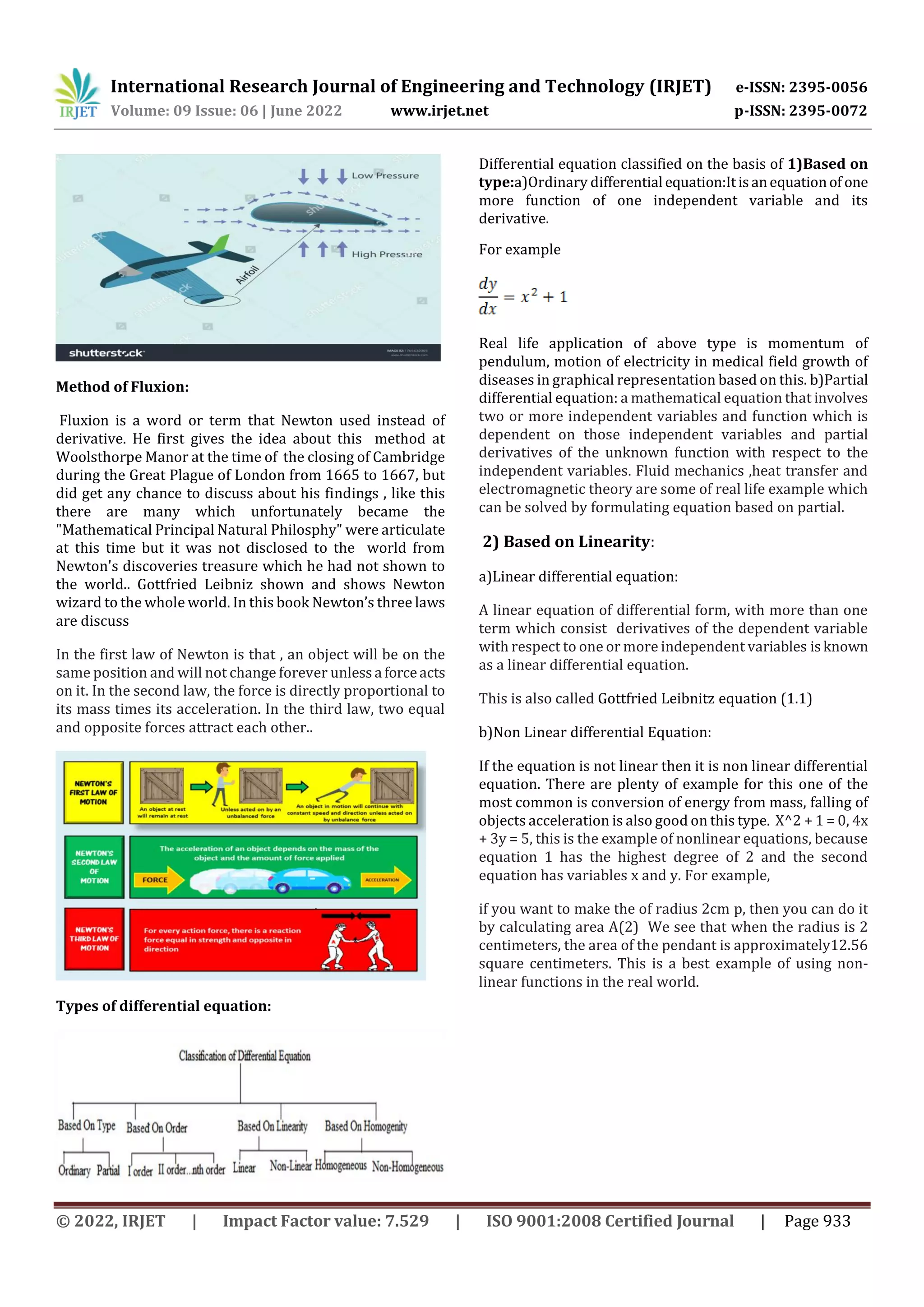 Differential Equation, Maths, Real Life | PDF