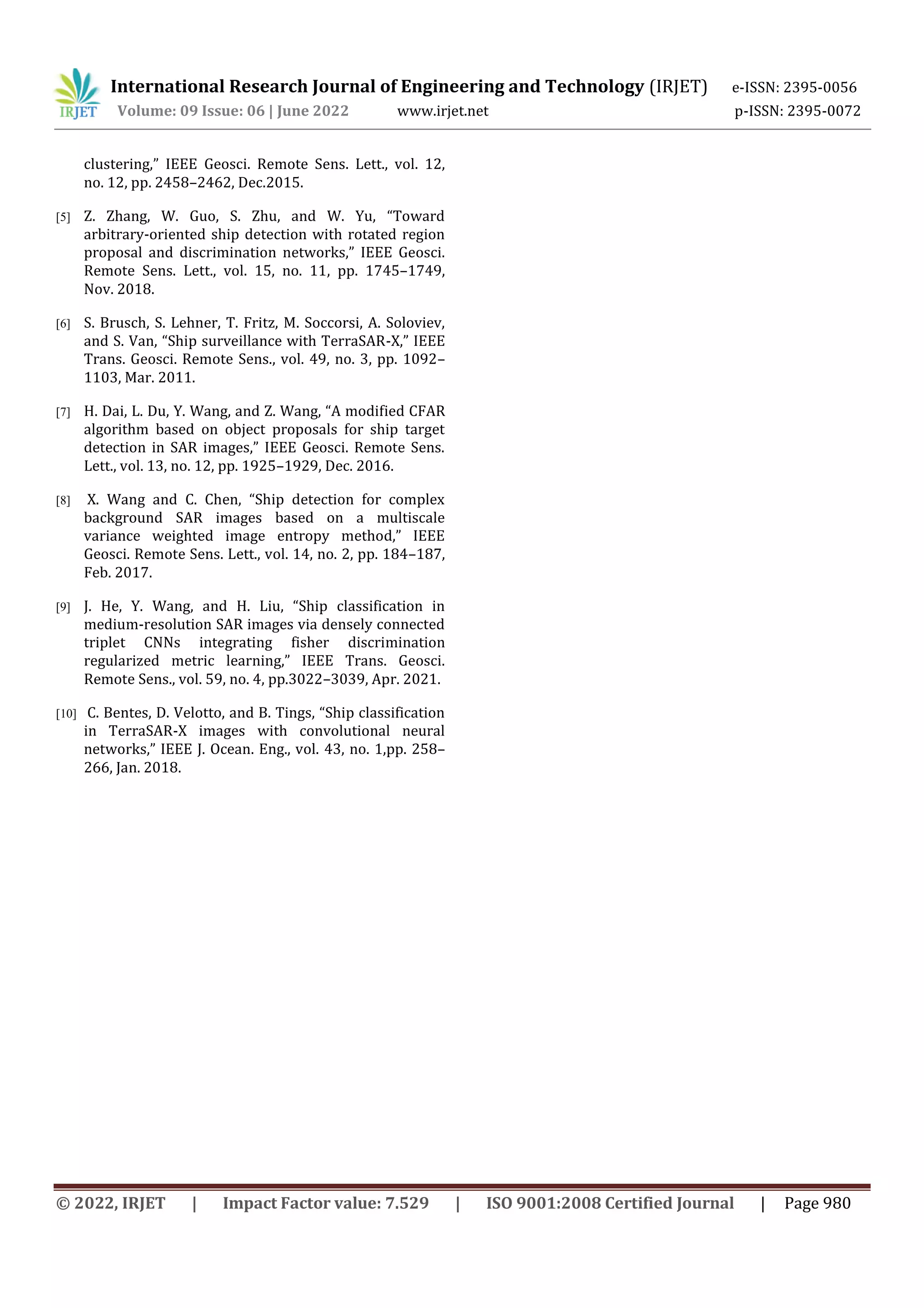 Yolo Based Ship Image Detection And Classification Pdf