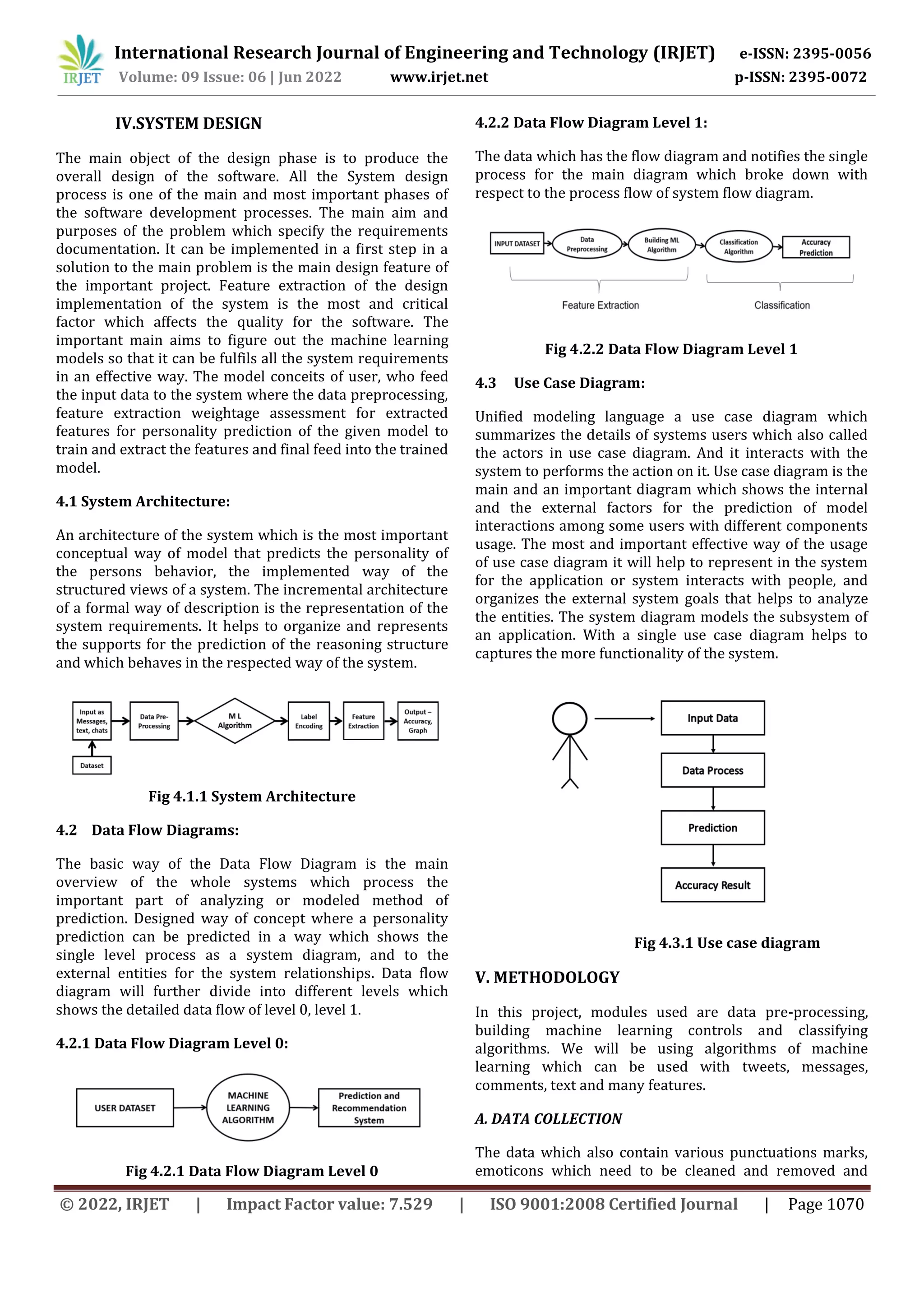 Personality Prediction with social media using Machine Learning | PDF