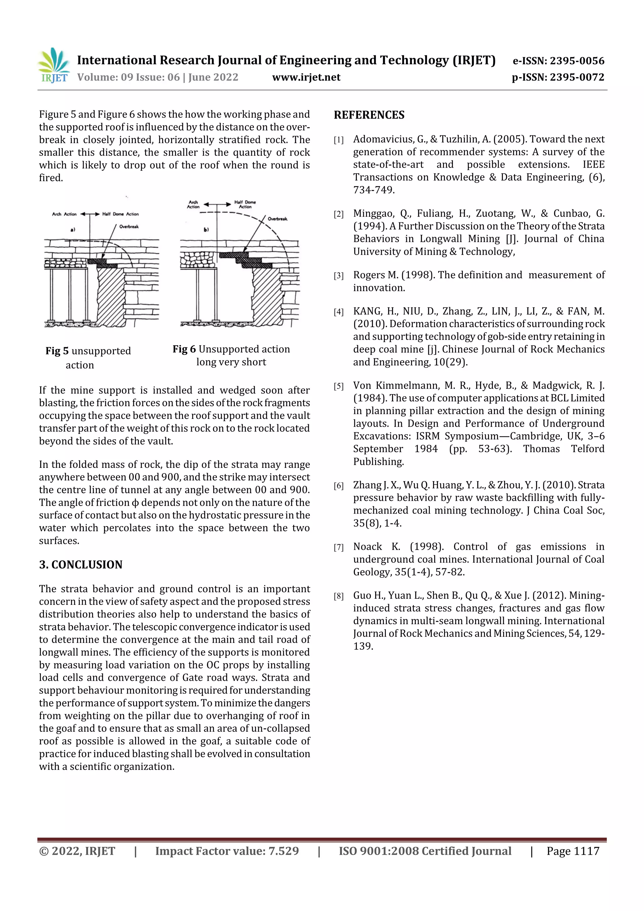 A Theoretical Study on Strata Behaviour and Ground Control in Coal ...