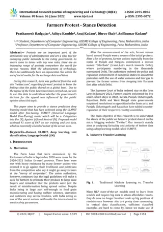 Farmers Protest - Stance Detection | PDF