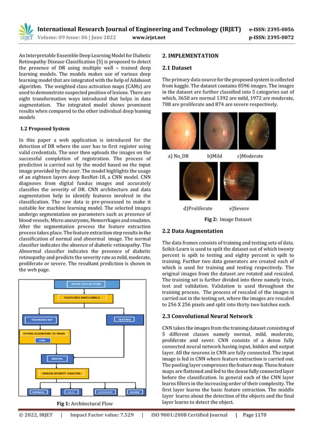 Detection of Diabetic Retinopathy using Convolutional Neural Network | PDF