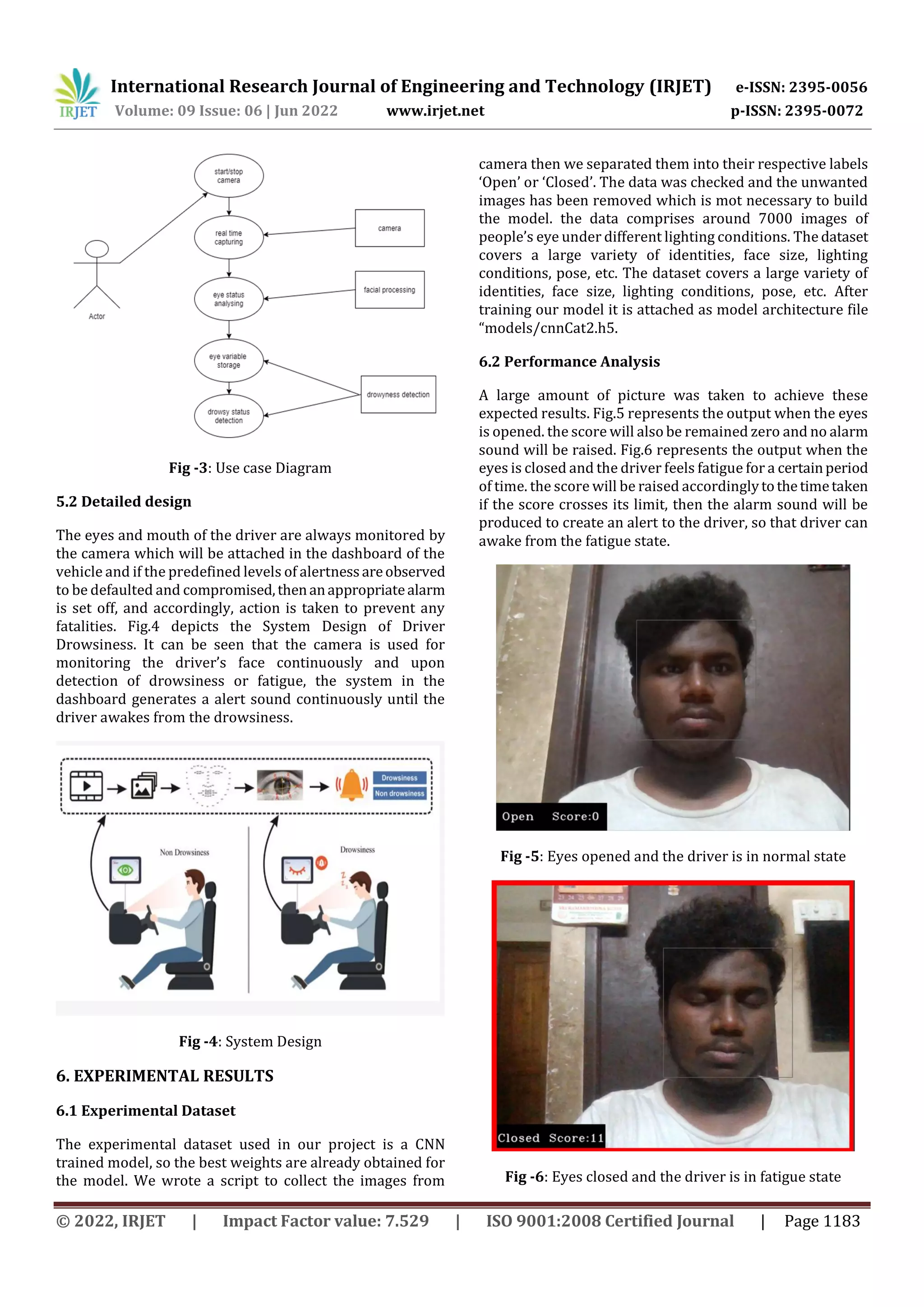 REAL-TIME DRIVER DROWSINESS DETECTION | PDF