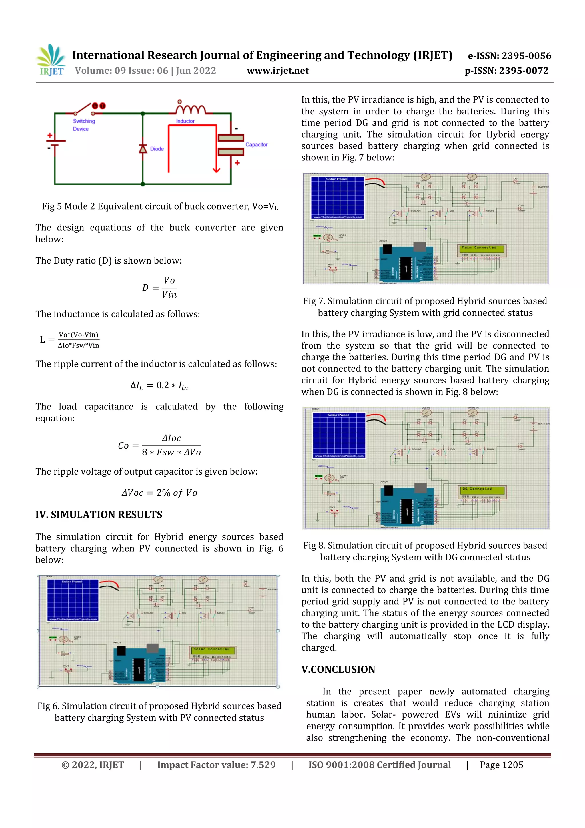 Design and Control of Grid Connected Hybrid Energy sources based BEMS | PDF