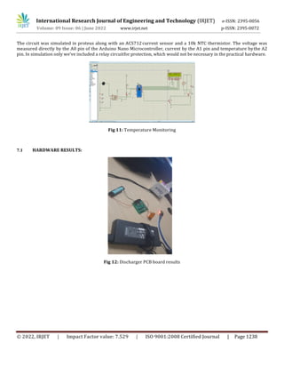 IoT Based smart Battery Management System | PDF