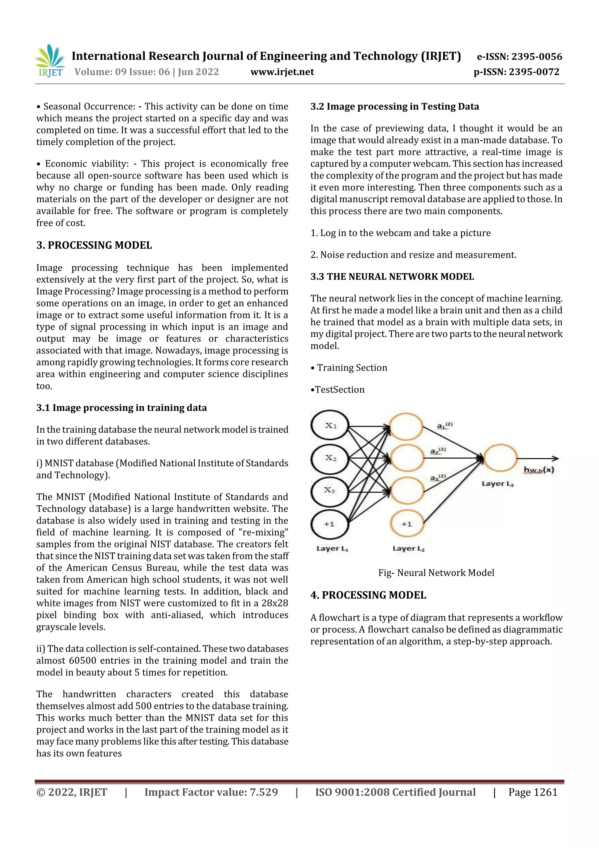 HANDWRITTEN DIGIT RECOGNITION USING MACHINE LEARNING | PDF