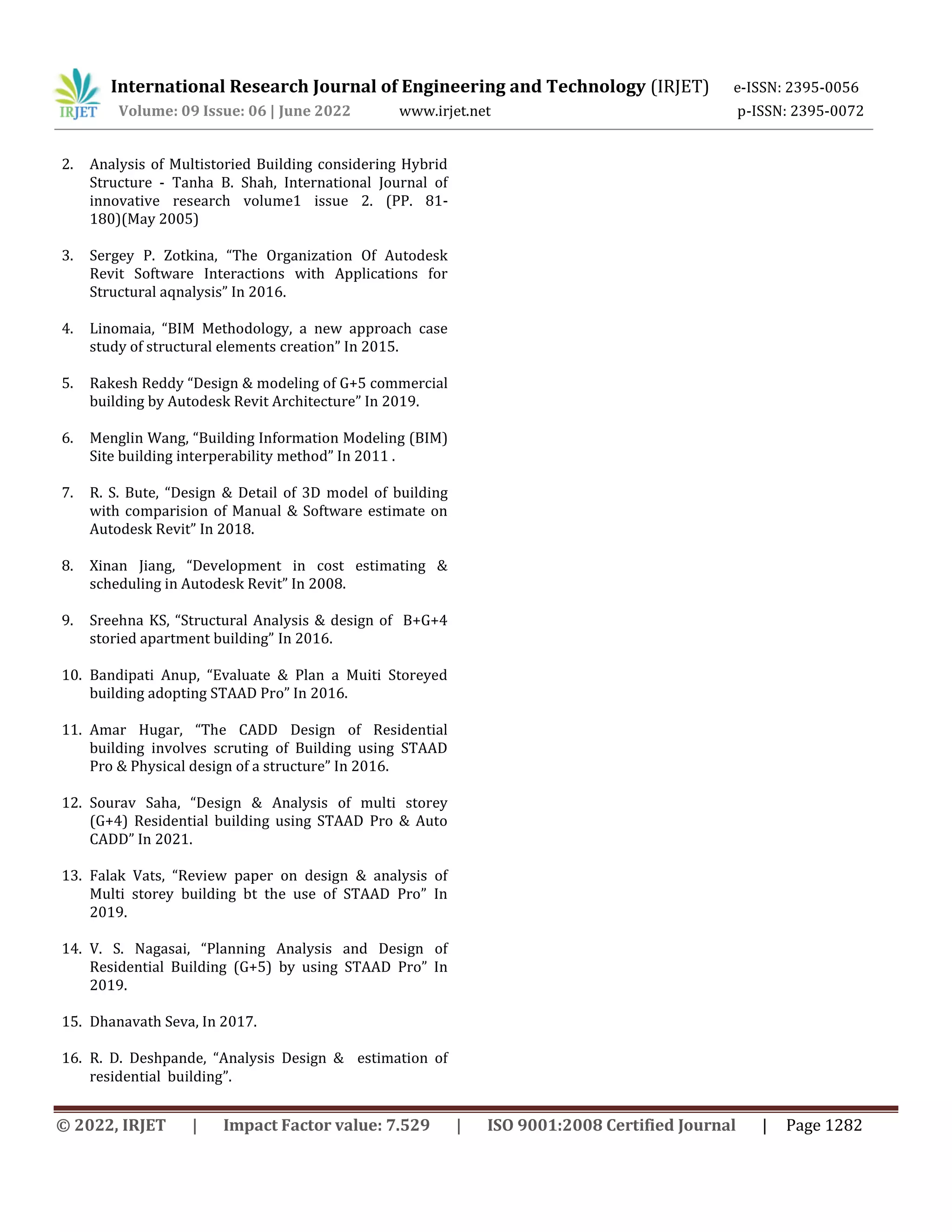 “Design and modeling of commercial cum residential building by using ...