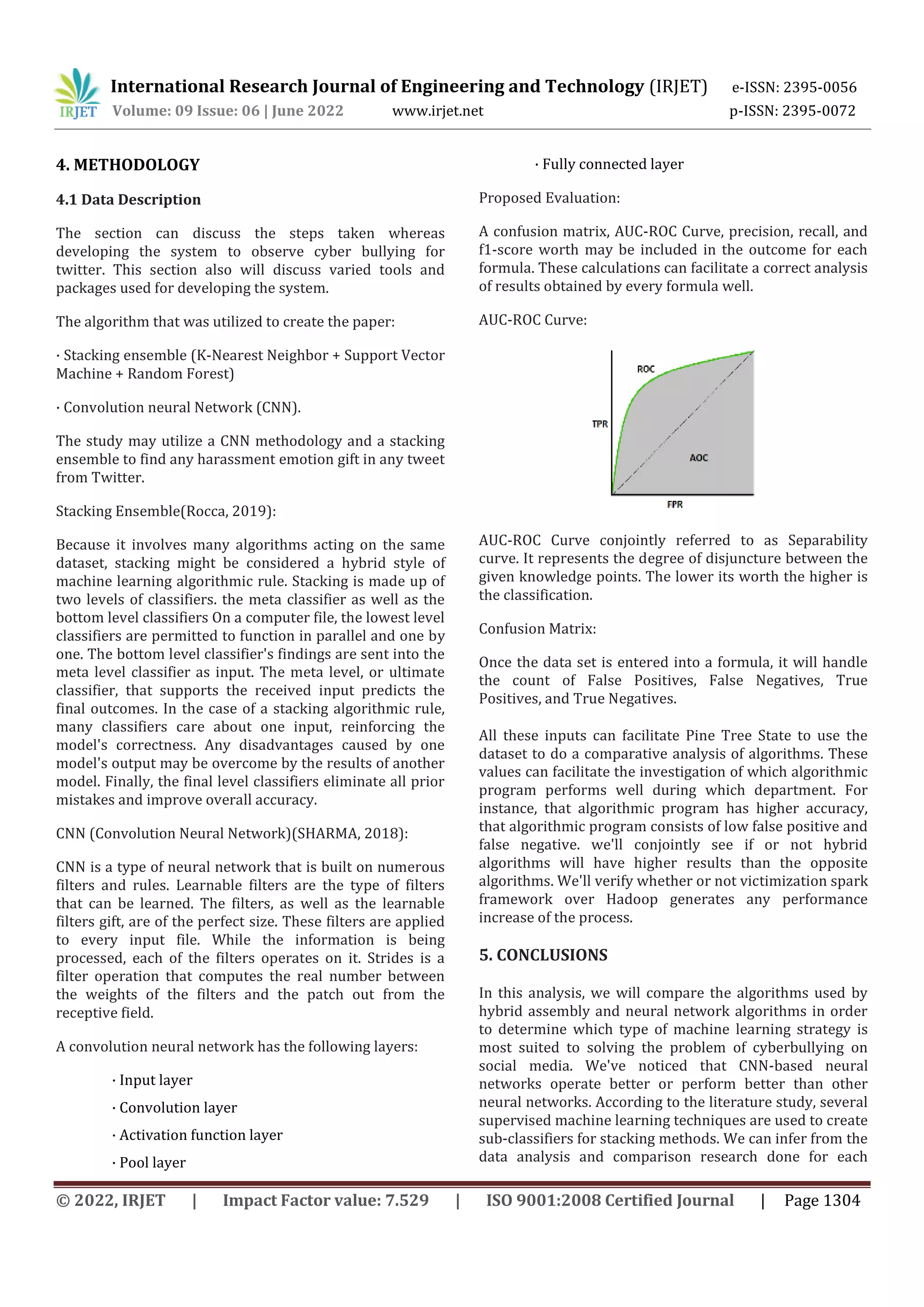 A study of cyberbullying detection using Deep Learning and Machine ...