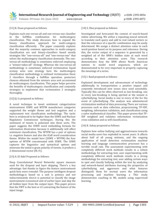 A study of cyberbullying detection using Deep Learning and Machine Learning Techniques | PDF