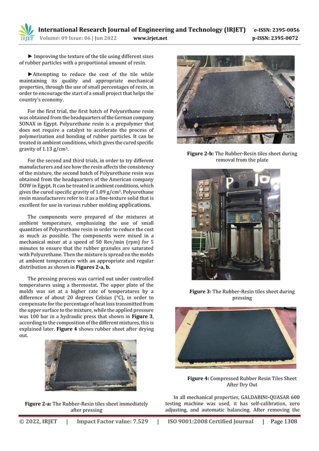 Multiple Applications Rubber Tiles & Their Composite Materials ...