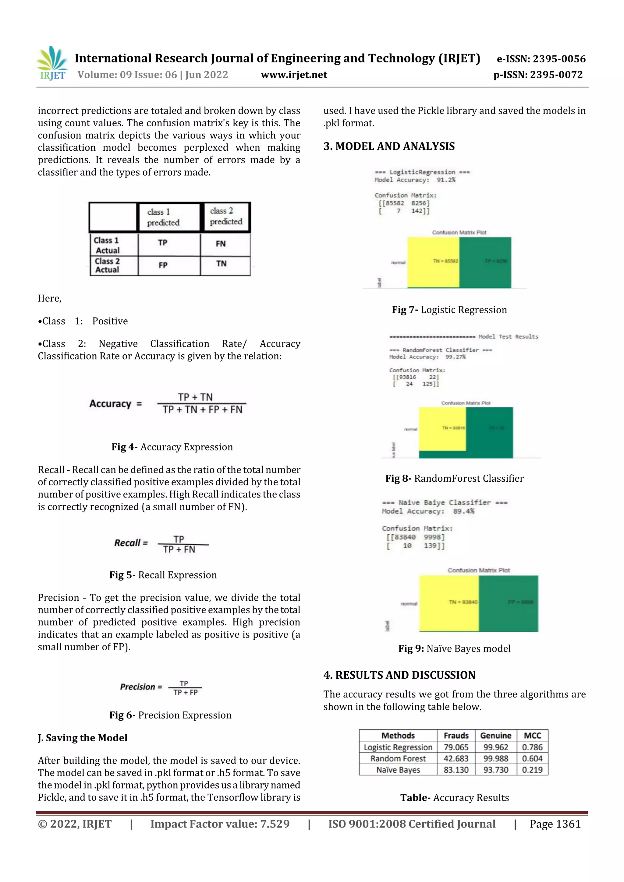 Credit Card Fraud Detection Using Machine Learning & Data Science | PDF