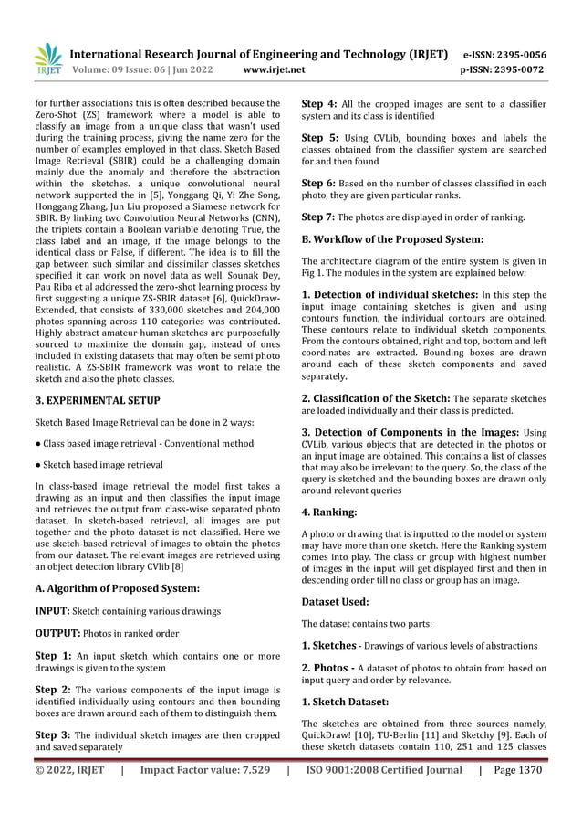 Sketch Based Image Retrieval using Deep Learning based Machine Learning | PDF | Graphics ...