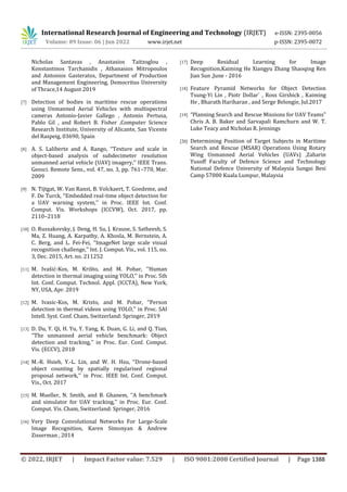 Person Detection in Maritime Search And Rescue Operations | PDF