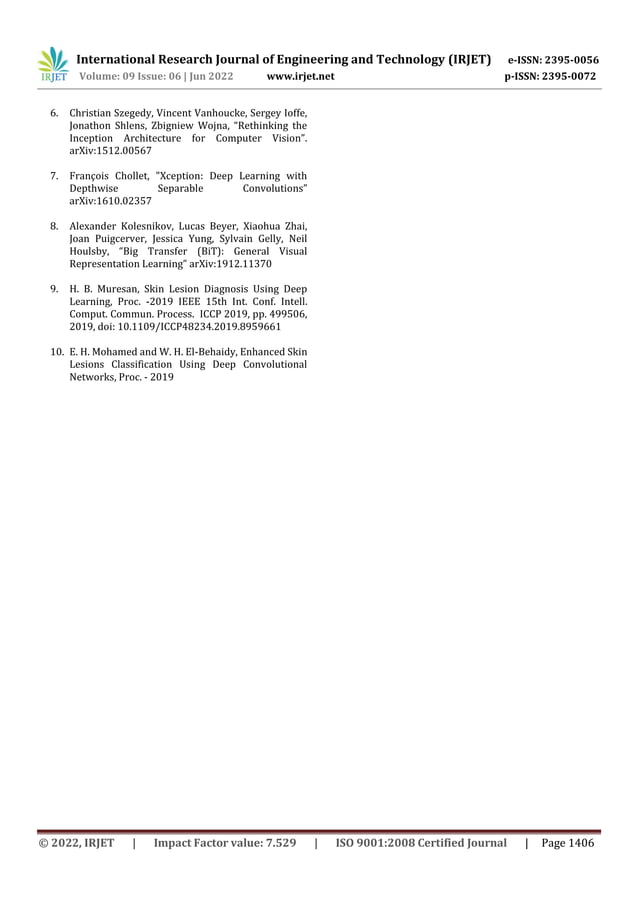 DETECTION OF DIFFERENT TYPES OF SKIN DISEASES USING RASPBERRY PI | PDF | Skin and Dermatology ...