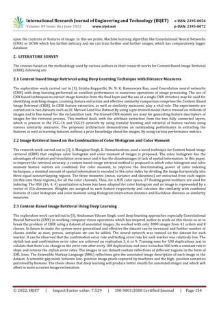 A SURVEY ON CONTENT BASED IMAGE RETRIEVAL USING MACHINE LEARNING | PDF | Databases | Computer ...