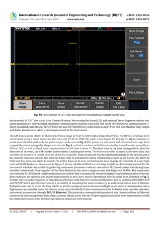 Development of Versatile Area Gamma Monitor for Radiation Industries | PDF