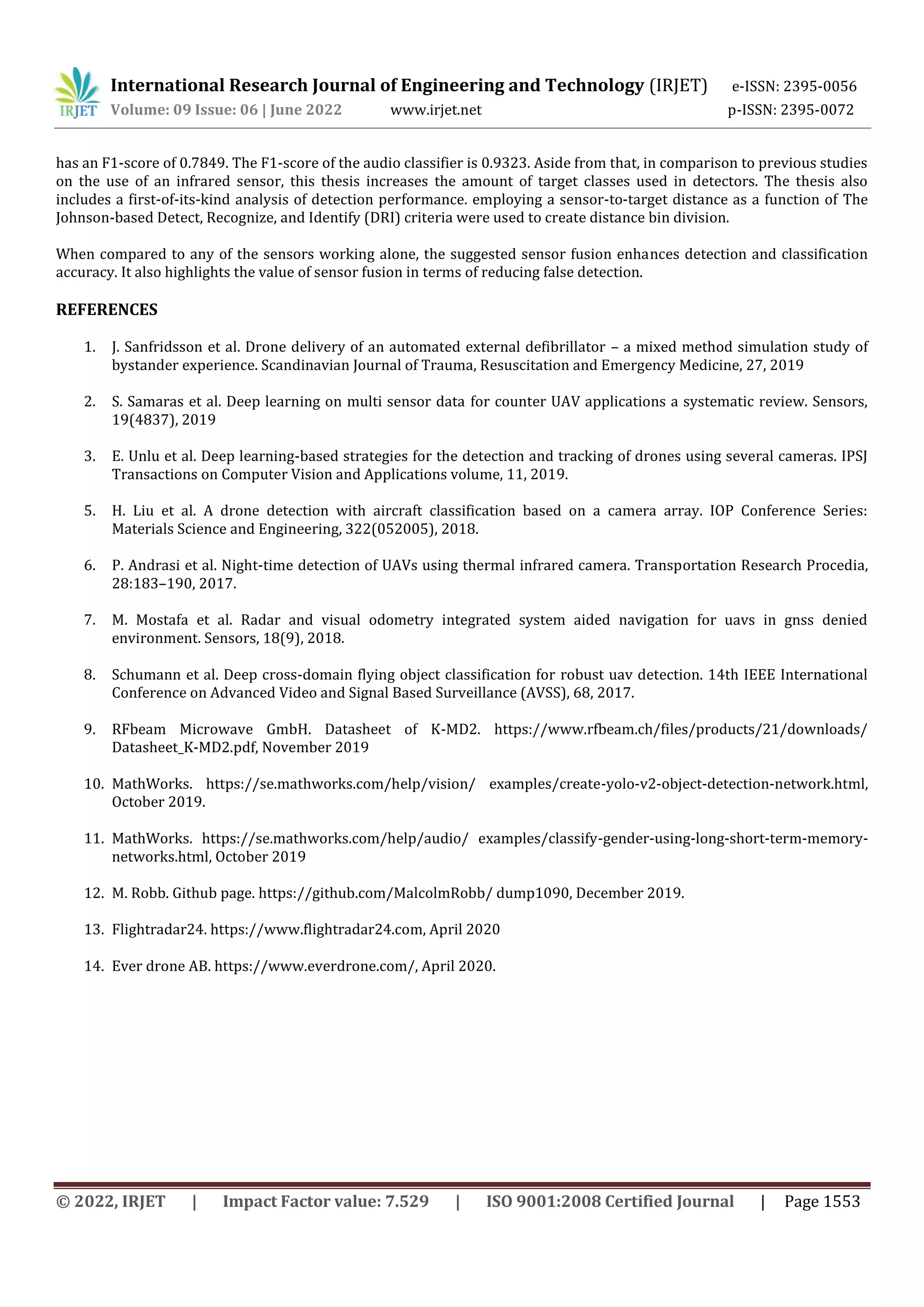 Drone Detection And Classification Using Machine Learning Pdf