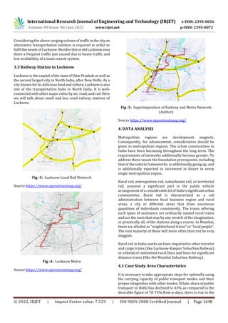 INCORPORATING LOCAL TRANSPORTATION IN EXISTING RAILWAY STATIONS IN ...