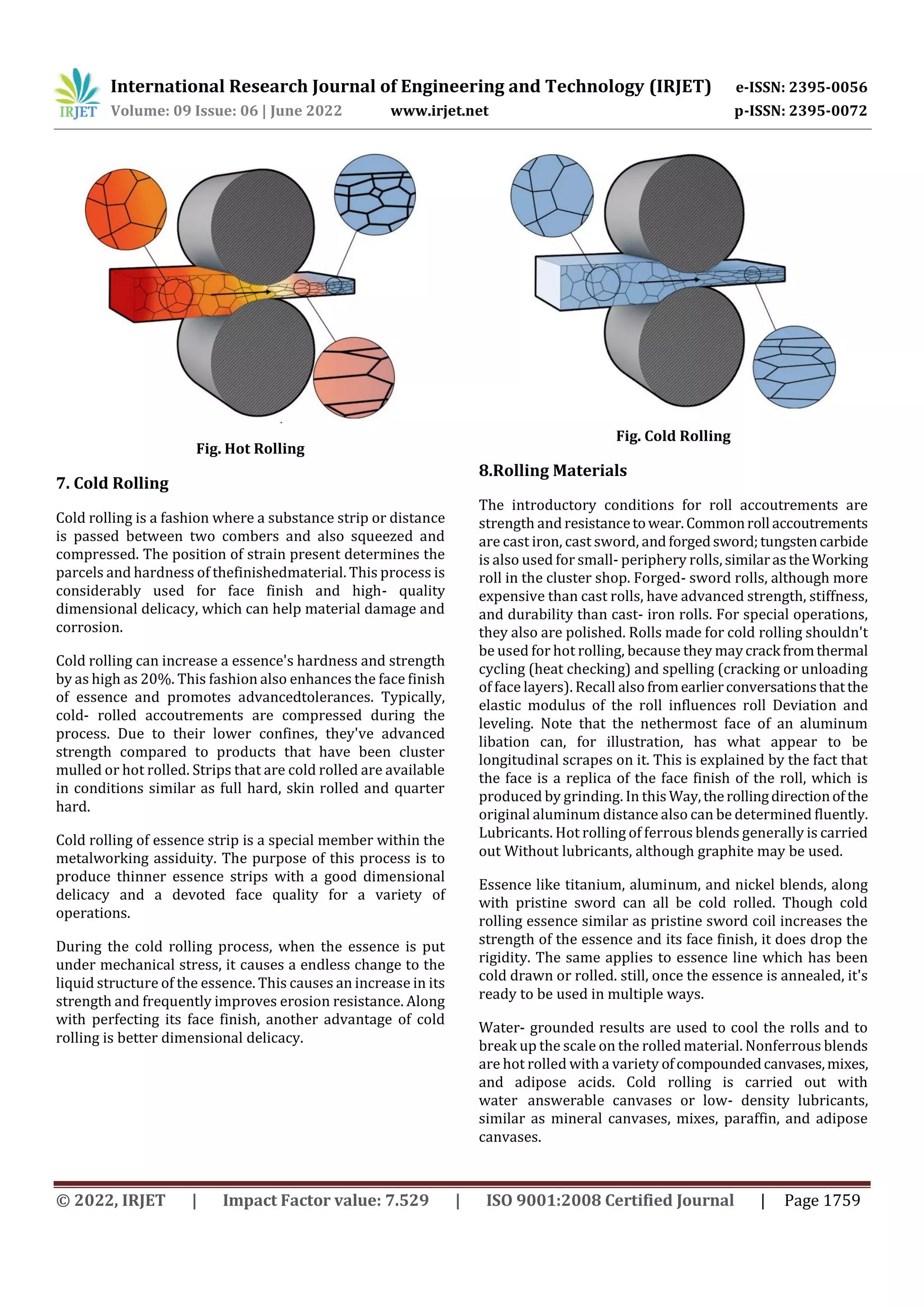 Power in Rolling-A Review | PDF