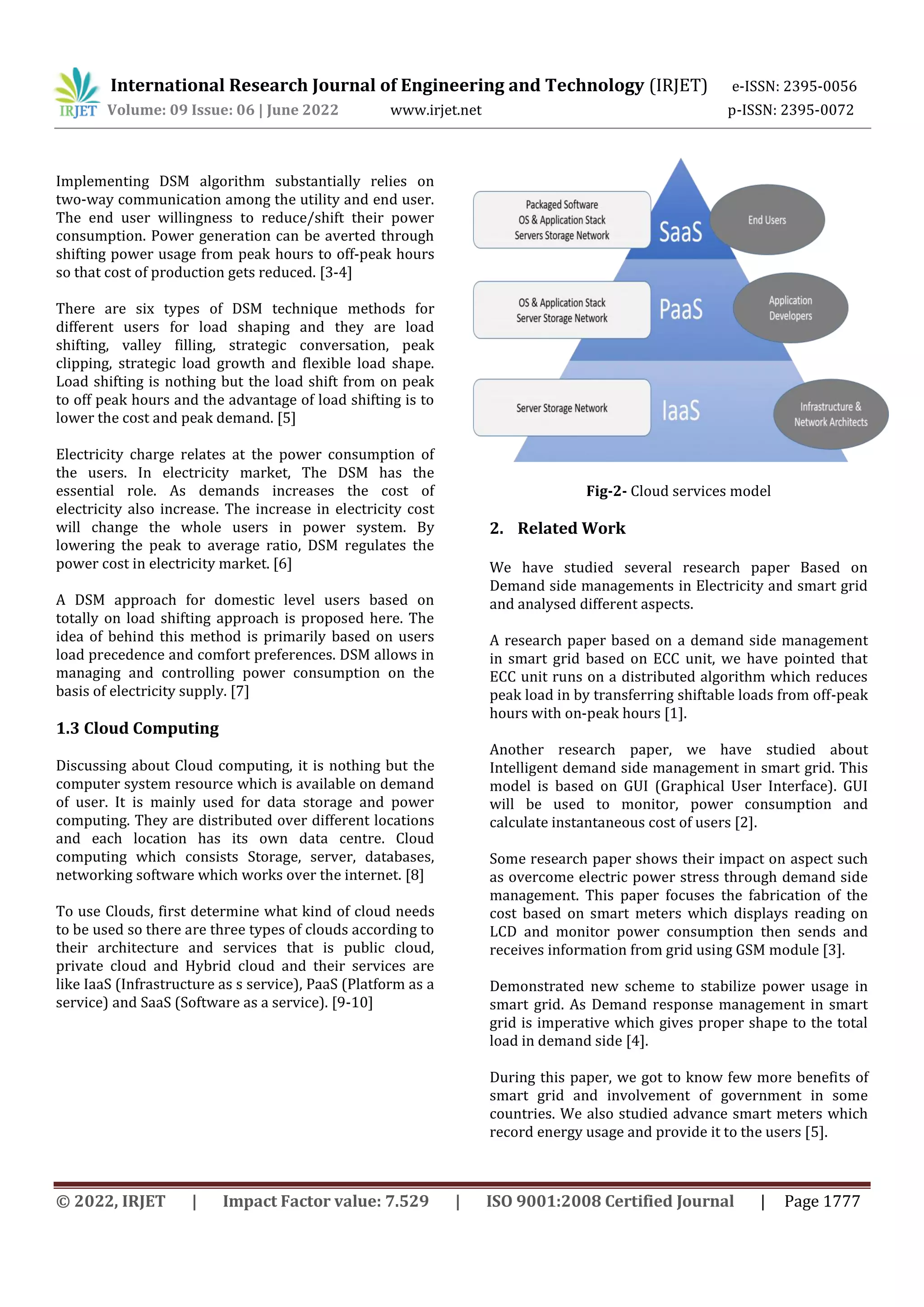 Demand Side management of smart grid using IoT | PDF