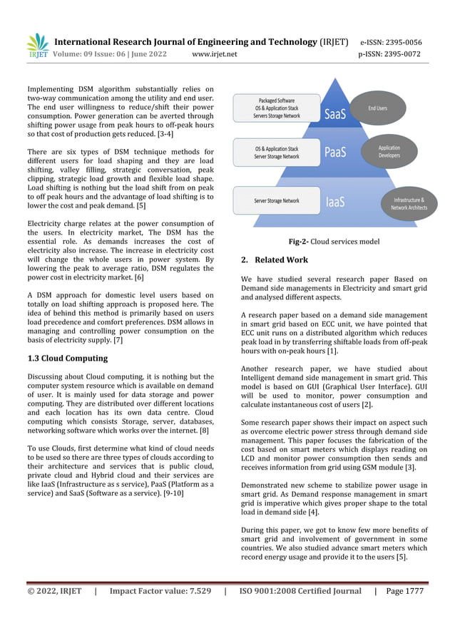Demand Side management of smart grid using IoT | PDF