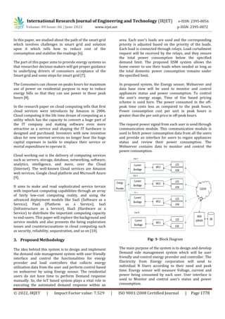 Demand Side management of smart grid using IoT | PDF